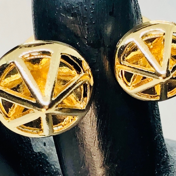 Unbranded | Jewelry | Golden Open Faced Dome Ring | Poshmark